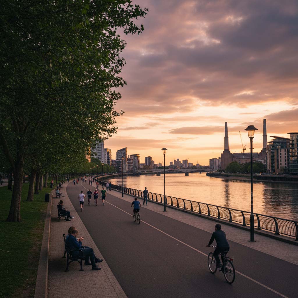 The Thames Path in Wandsworth | Wandsworth.com